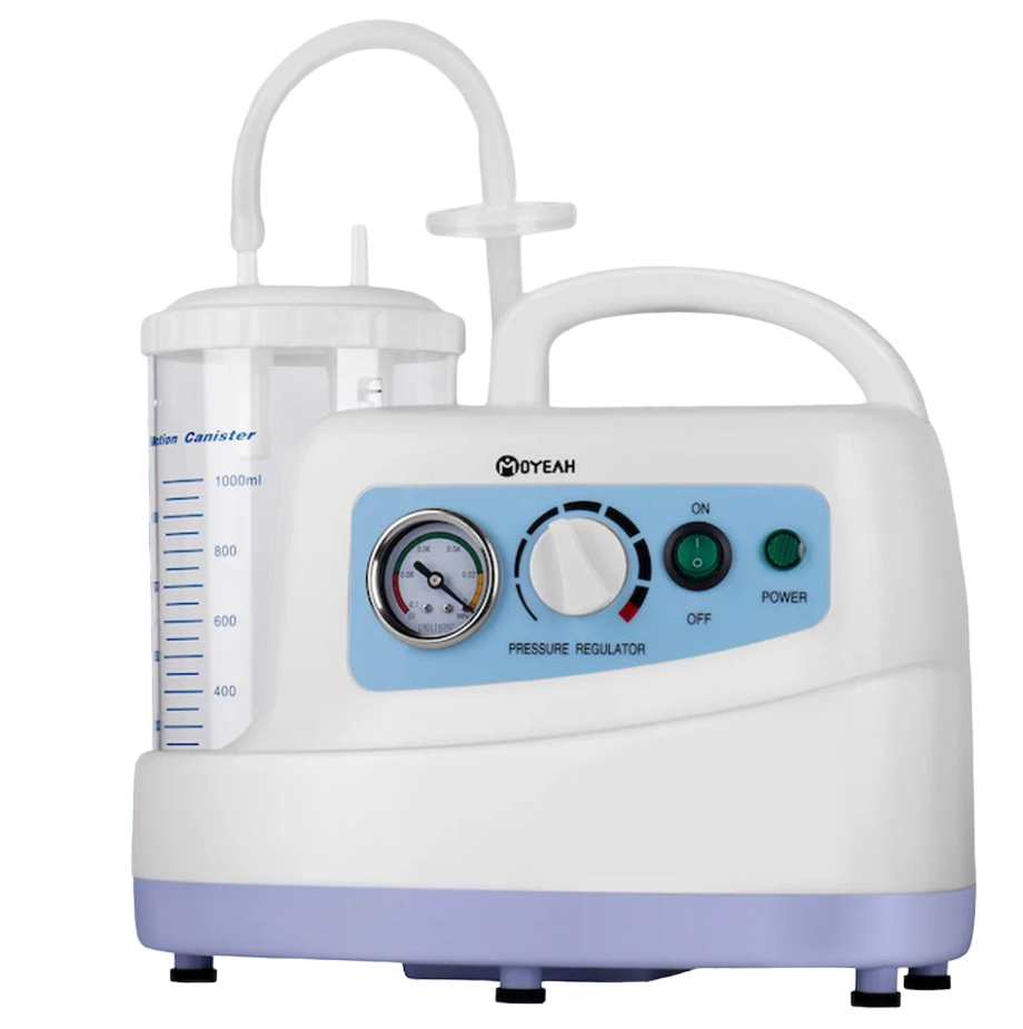 Portable Phlegm Suction Unit Emergency Medical Vacuum Aspirator Machine ...